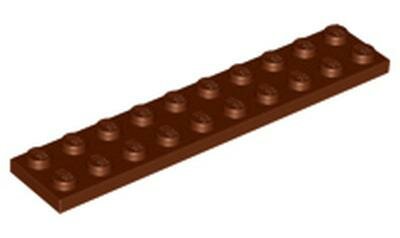 Деталь Lego 3832 Plate 2 x 10