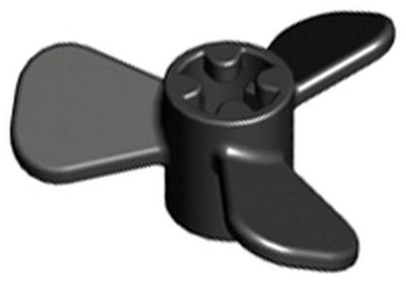Деталь Lego 6041 Propeller 3 Blade 3 Diameter with Axle Hole