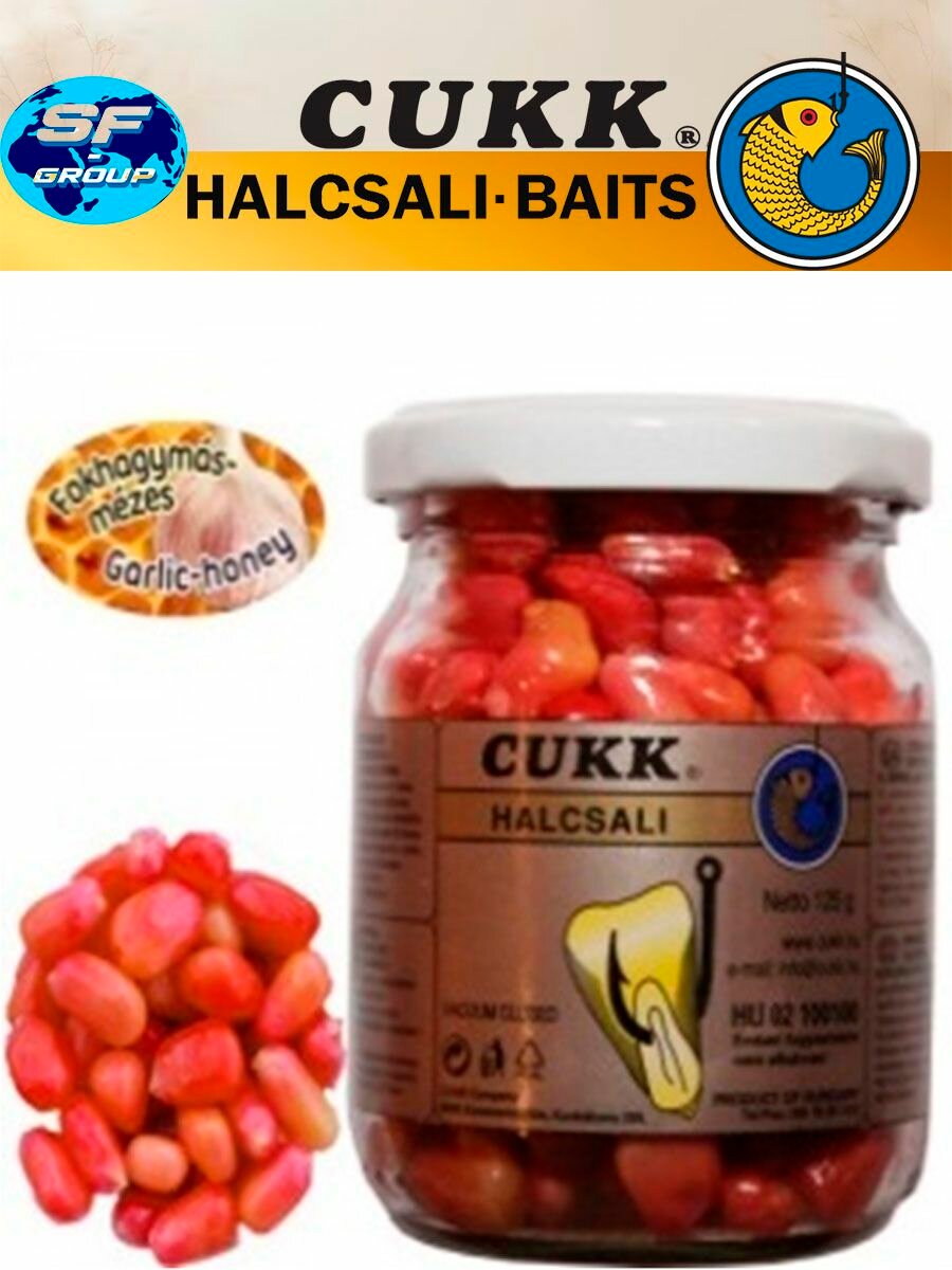 Насадочная Cukk Кукуруза в банке "Мёд-чеснок"