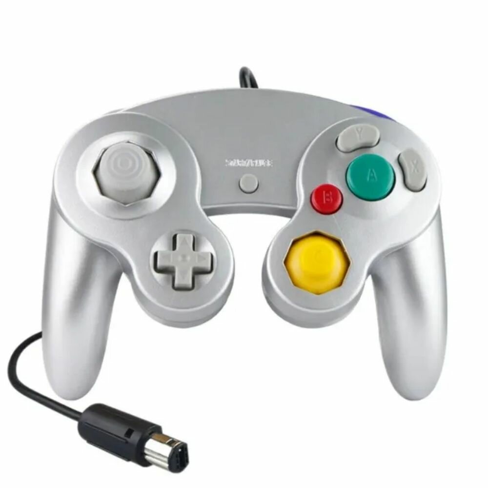 Многоцветный проводной геймпад для GameCube NGC геймпадджойстик эффективный дляпланшета точный суперкачество