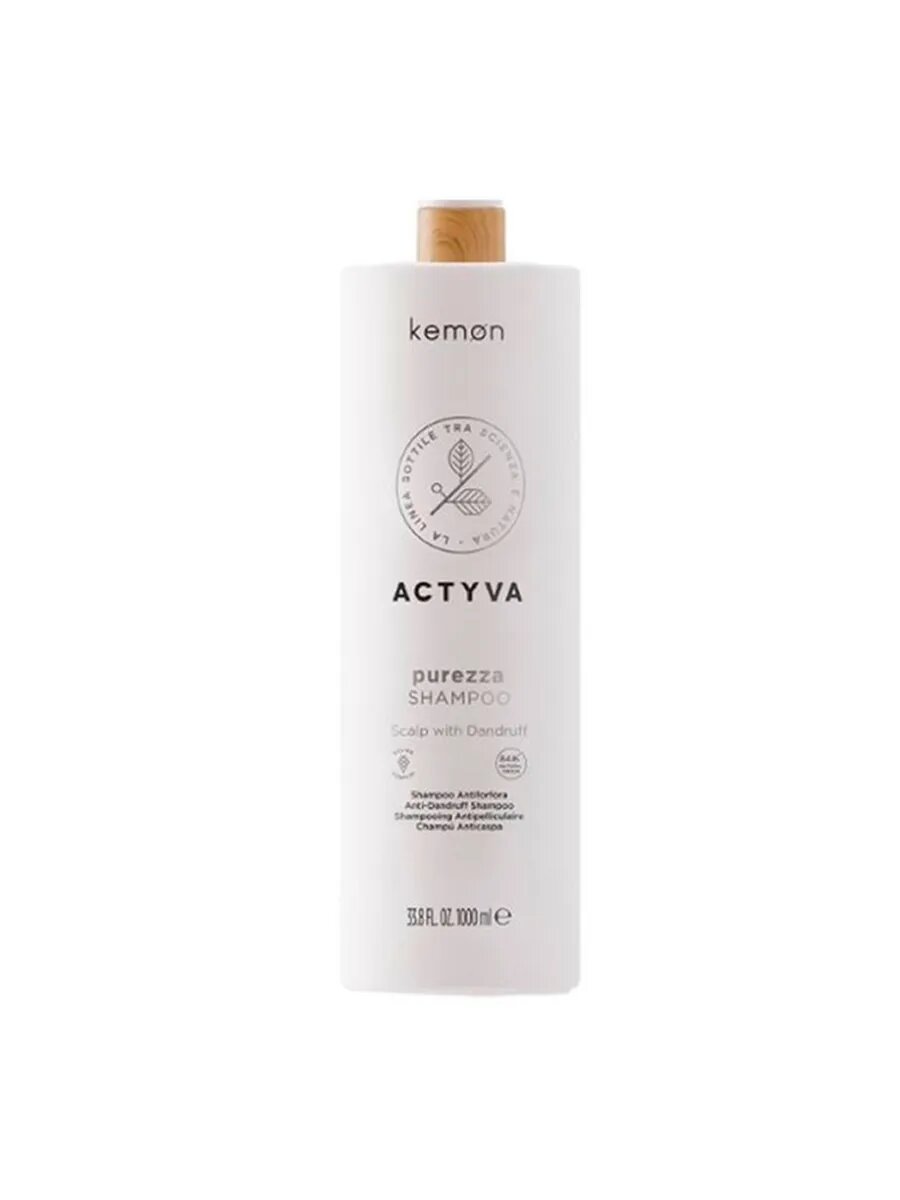 KEMON Actyva Purezza Shampoo Velian Шампунь против пе 1000 мл