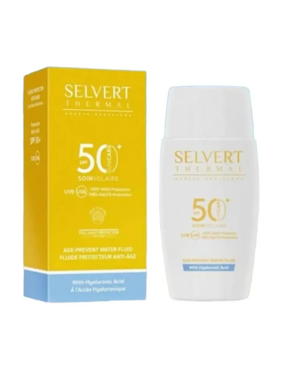 Selvert Thermal Age prevent Body Fluid SPF50 Солнцеза 50 мл