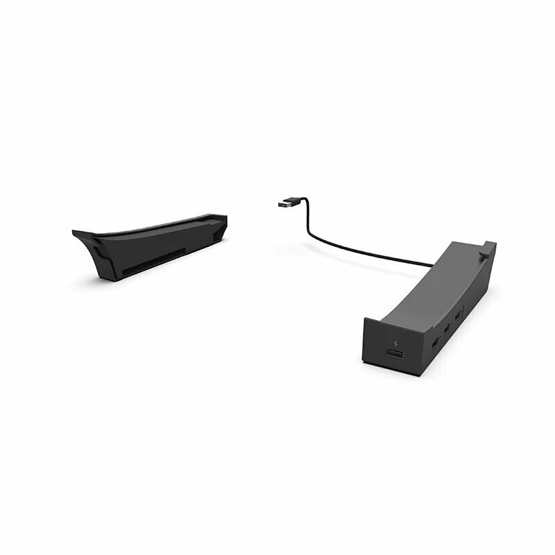 Горизонтальный охлаждающий стенд PS5 Slim/Pro с нескользящим основанием, черный для PlayStation 5 Slim/Pro