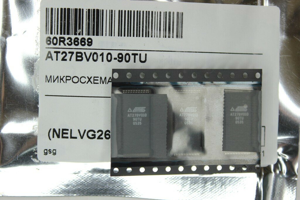 1 шт AT27BV010-90TU Микросхема Atmel