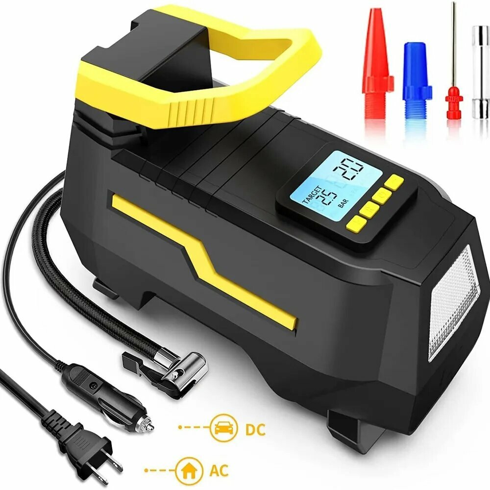 Шинный насос N4Car AC/DC Bus Pump 12V Компрессор шин