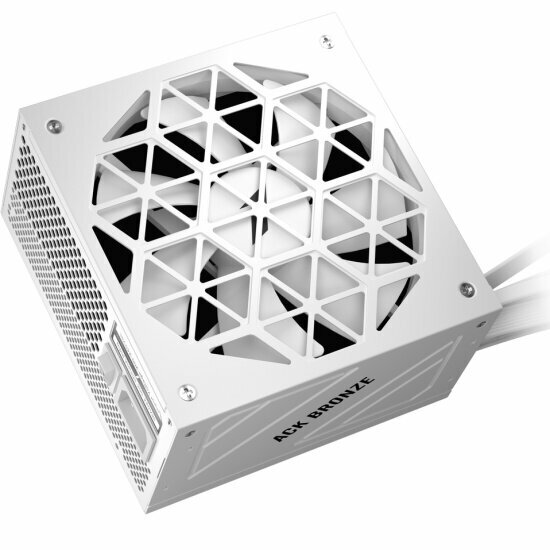 Блок питания 1STPLAYER ACK BRONZE, 850W, 80+ Bronze, ATX 3.1 (HA-850AA2-WH) белый