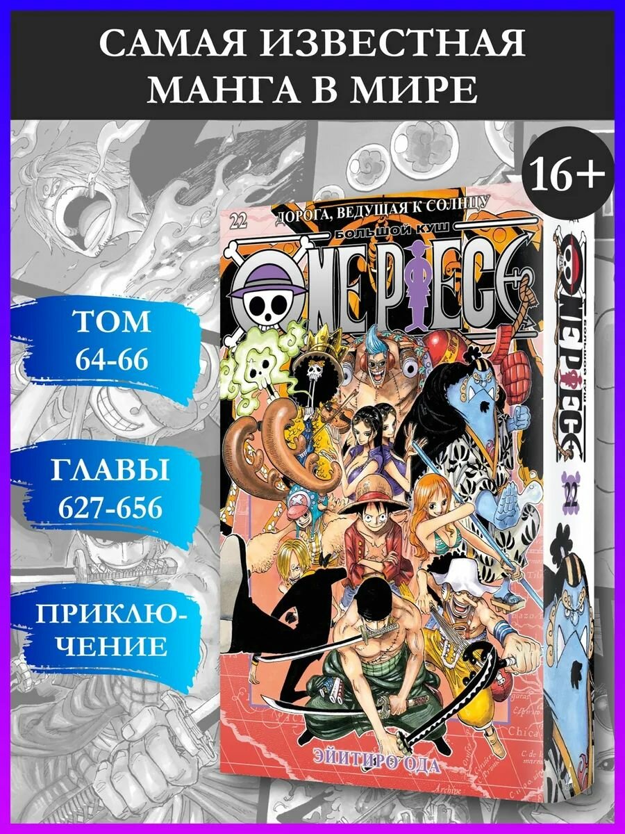 One Piece. Большой куш. Книга 22. Дорога, ведущая к солнцу