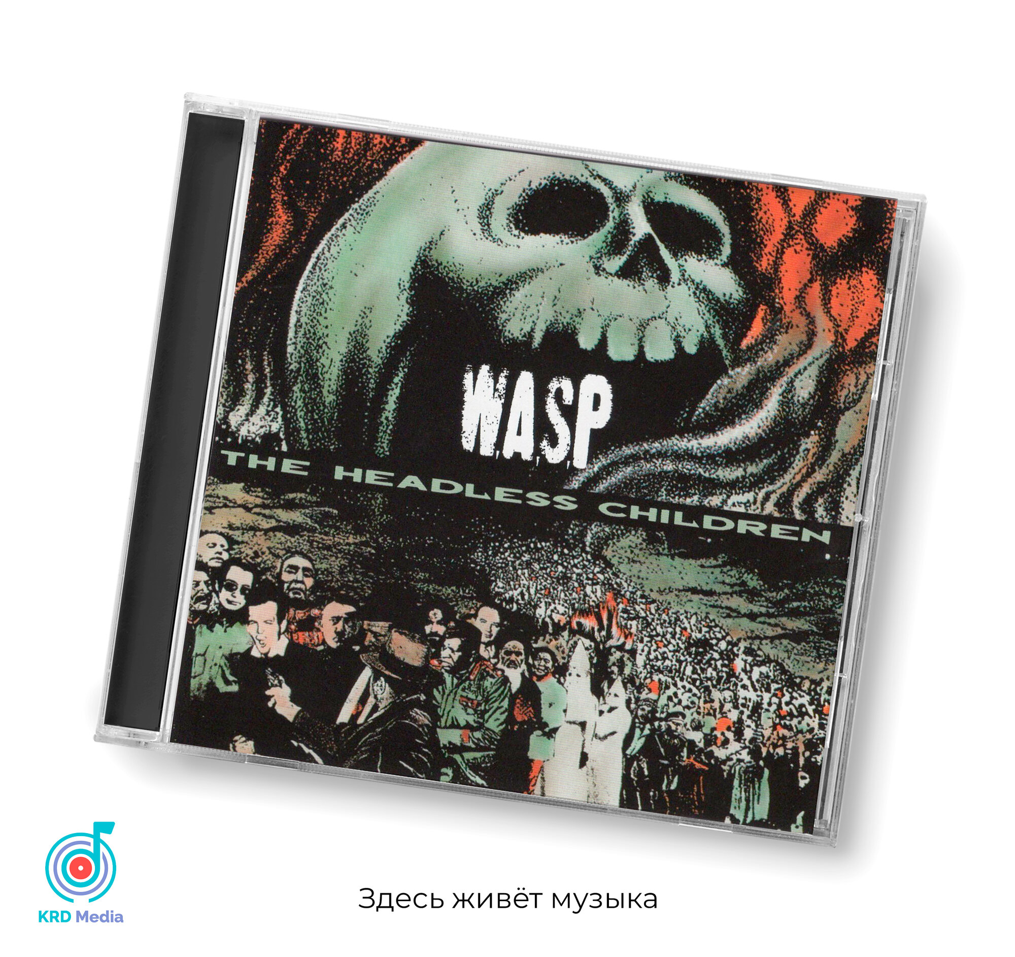 W.A.S.P. - The Headless Children, 2015, 8-page, CD-Аудио