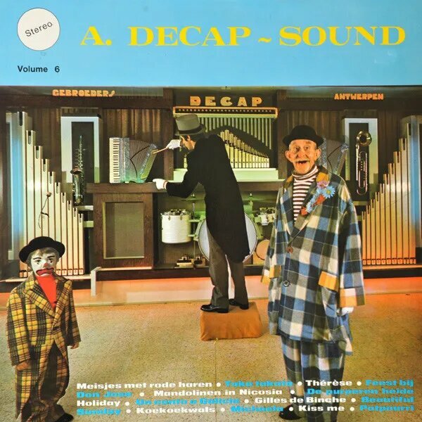 Decap-Antwerpen - A. Decap - Sound Volume 6 Cafe Dancing In De Veertien Billekens VG-