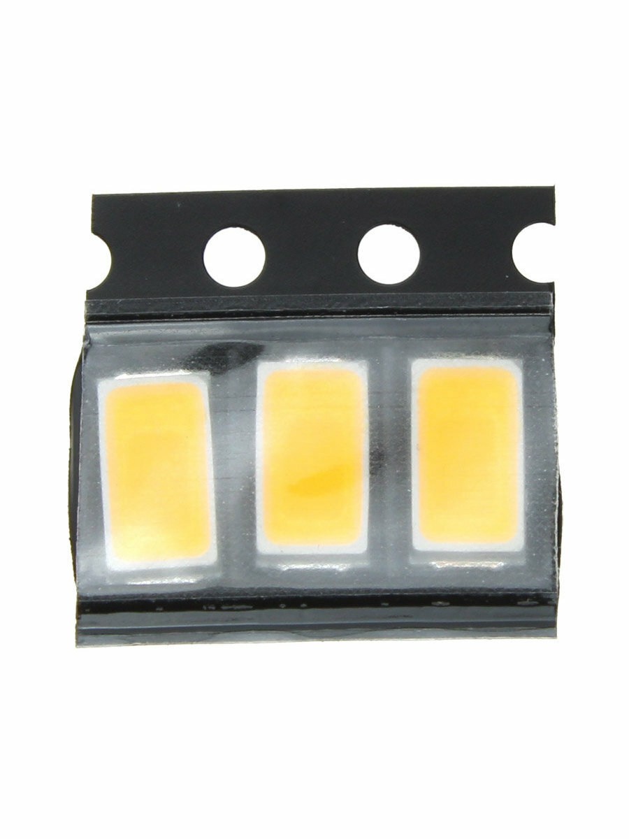 Светодиод smd 5730 белый теплый упаковка 3 штуки