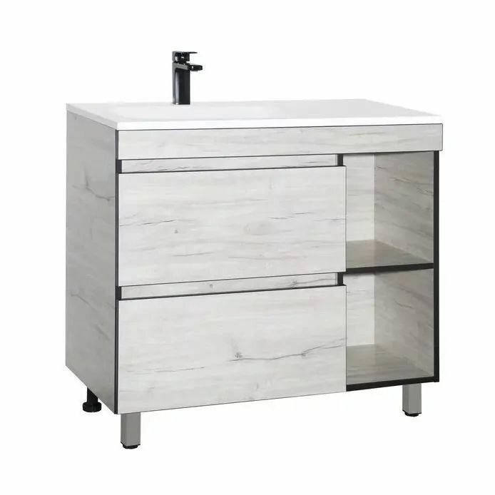 Тумба с раковиной Берлин 90 L напольная, соната