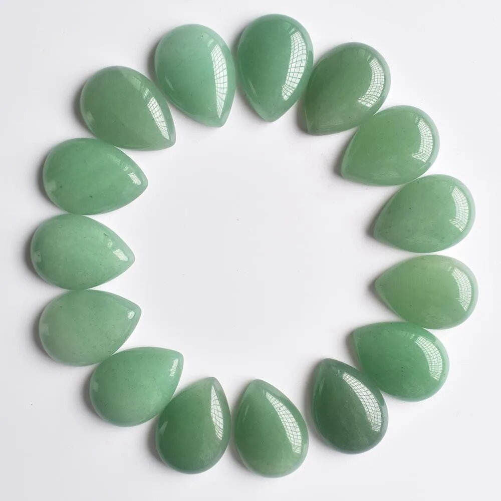 Браслет из нефрита, цвет: green aventurine
