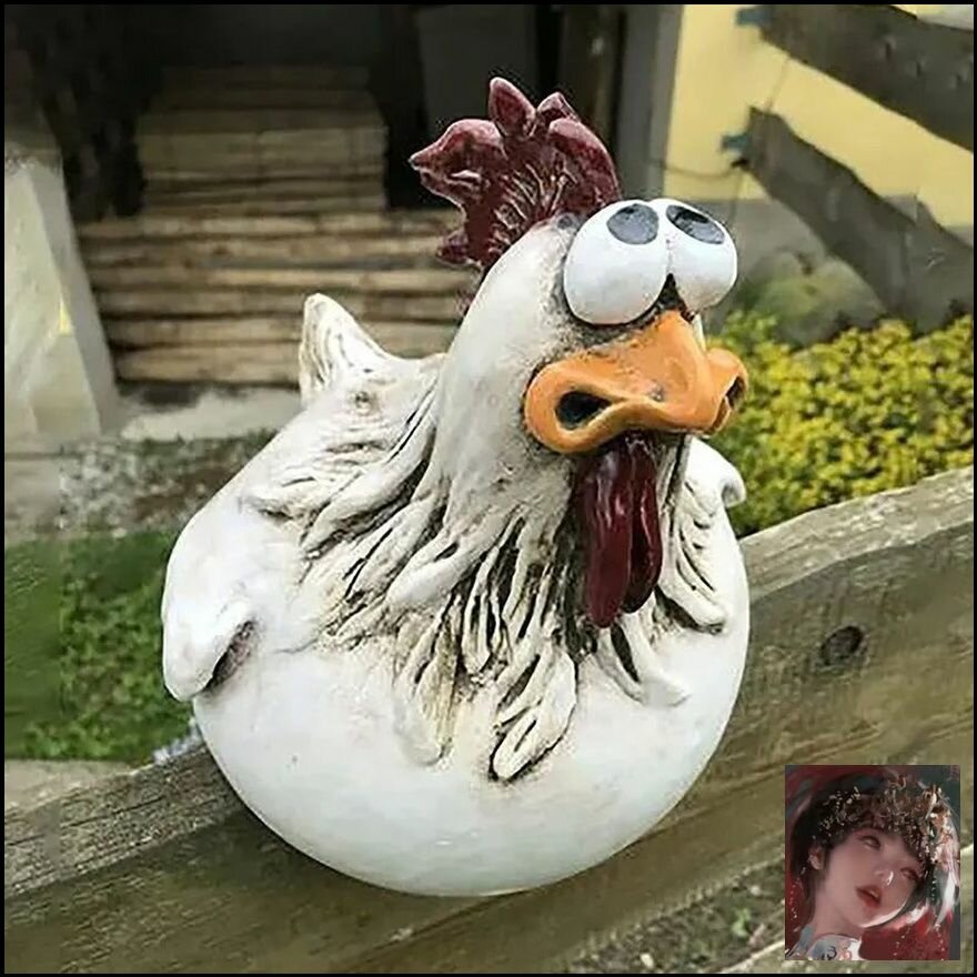 Фигурка садовая