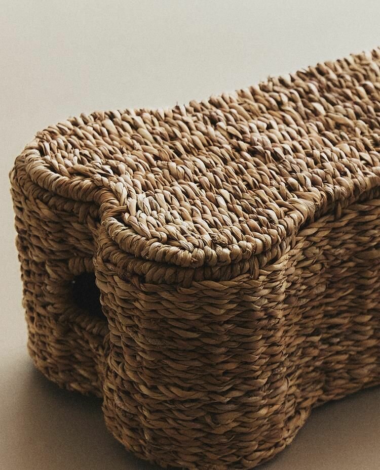 Корзина для животных ZARA HOME 1300/049/710 в форме косточки 16 х 20 х 45 см, цвет коричневый