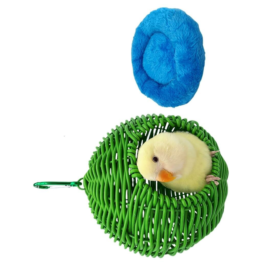 Пластиковый домик для птиц, Синий