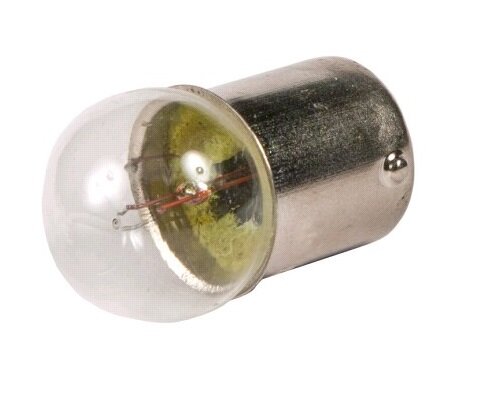 Лампа 12V R10W (BA15s) 3200К, кварц****************************