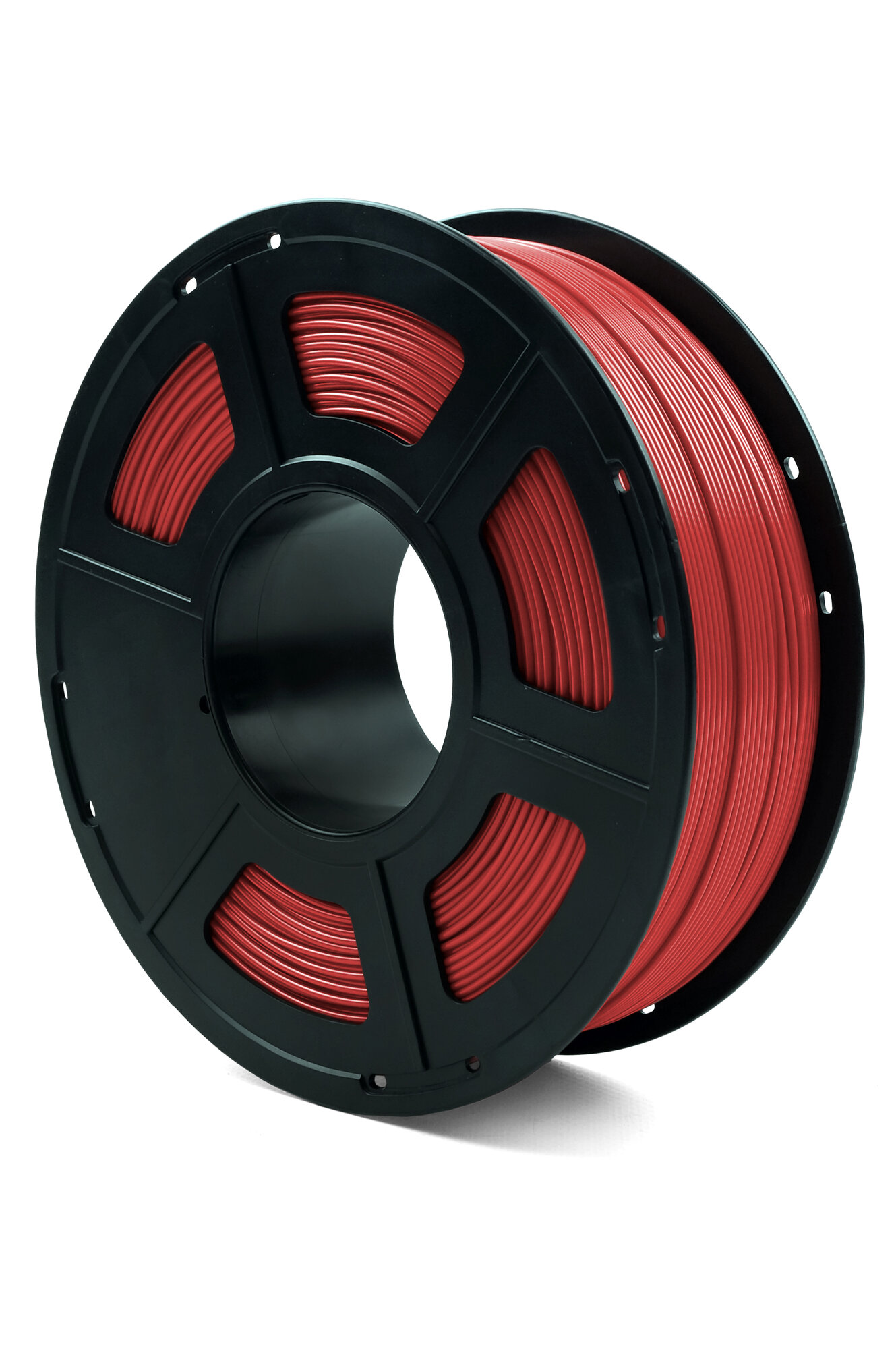 Филамент NVPRINT ABS Red для 3D печати диаметр 1.75мм длина 330 метров масса 1 кг