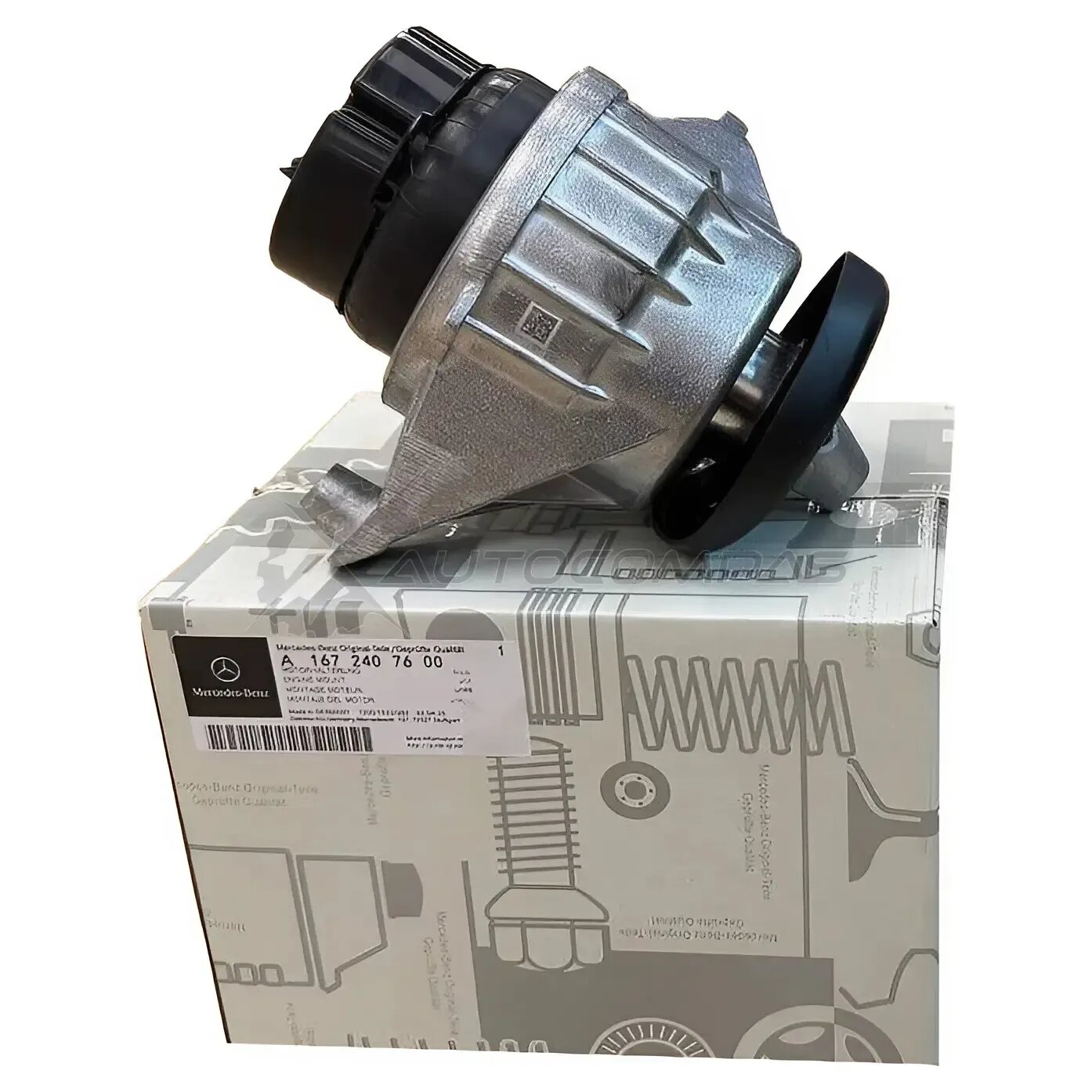 Подушка опора двигателя левая Mercedes GLE W167 GLS X167 A1672407600 BAPQVB XGI9 5