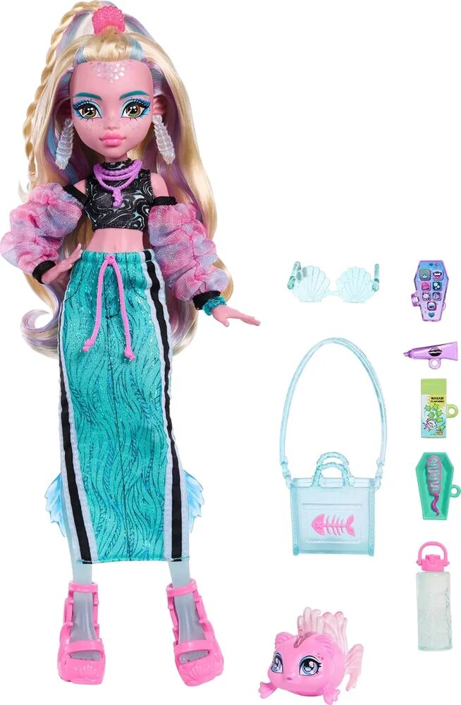 Кукла Monster High Главные персонажи Лагуна Блю JHK33