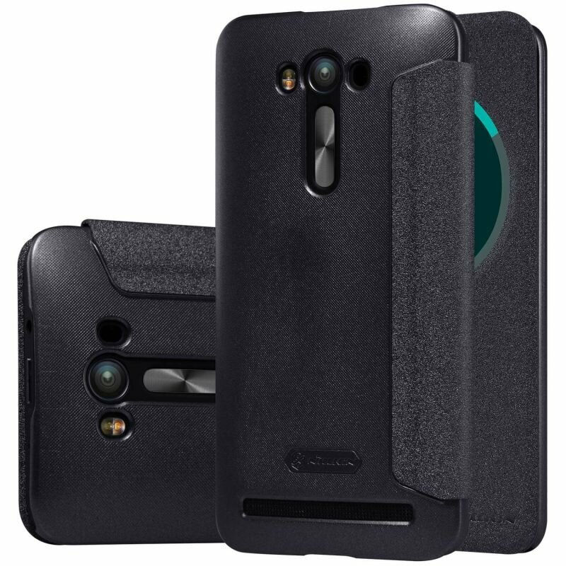 Чехол Nillkin Sparkle Series для Asus Zenfone 2 Laser ZE550KL Black (черный)