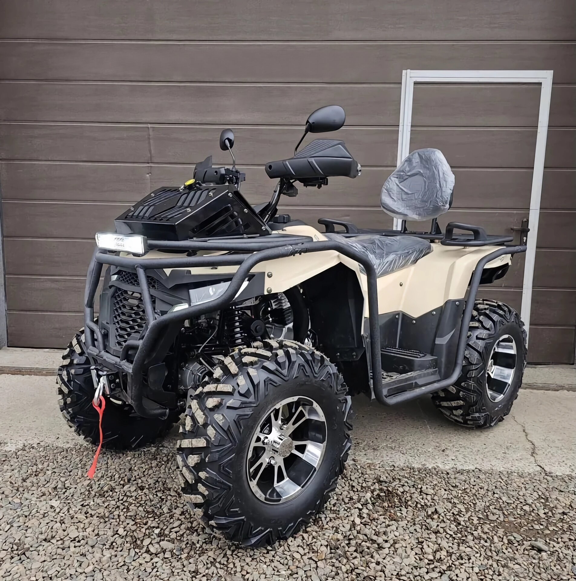 Квадроцикл Loncin 400 EFI EPS 4WD «Сахара». Отключаемый передний привод, подогрев руля, сиденья.