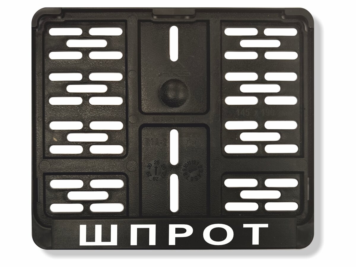 Рамка для номера мотоцикла R1A-2 "шпрот"(Sportster)