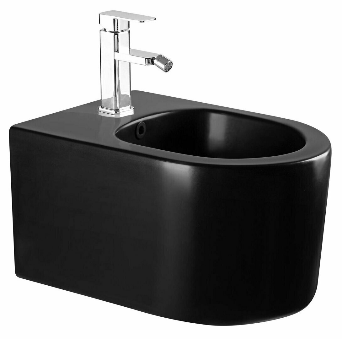 Биде подвесное AQUATEK МИЯ AQ1004-MB черный матовый