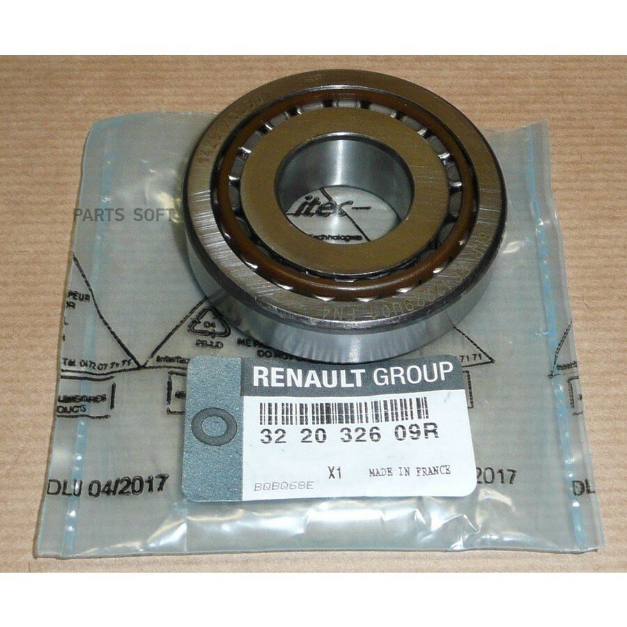 Подшипник первичн вала кпп от официального дистрибьютора, RENAULT, артикул 322032609R
