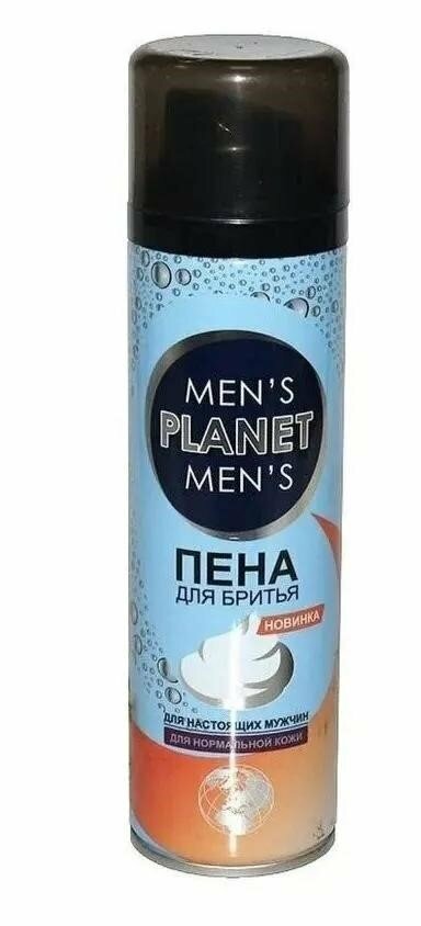 Пена для бритья Фестива Men`s Planet для чувствительной кожи, 200 мл