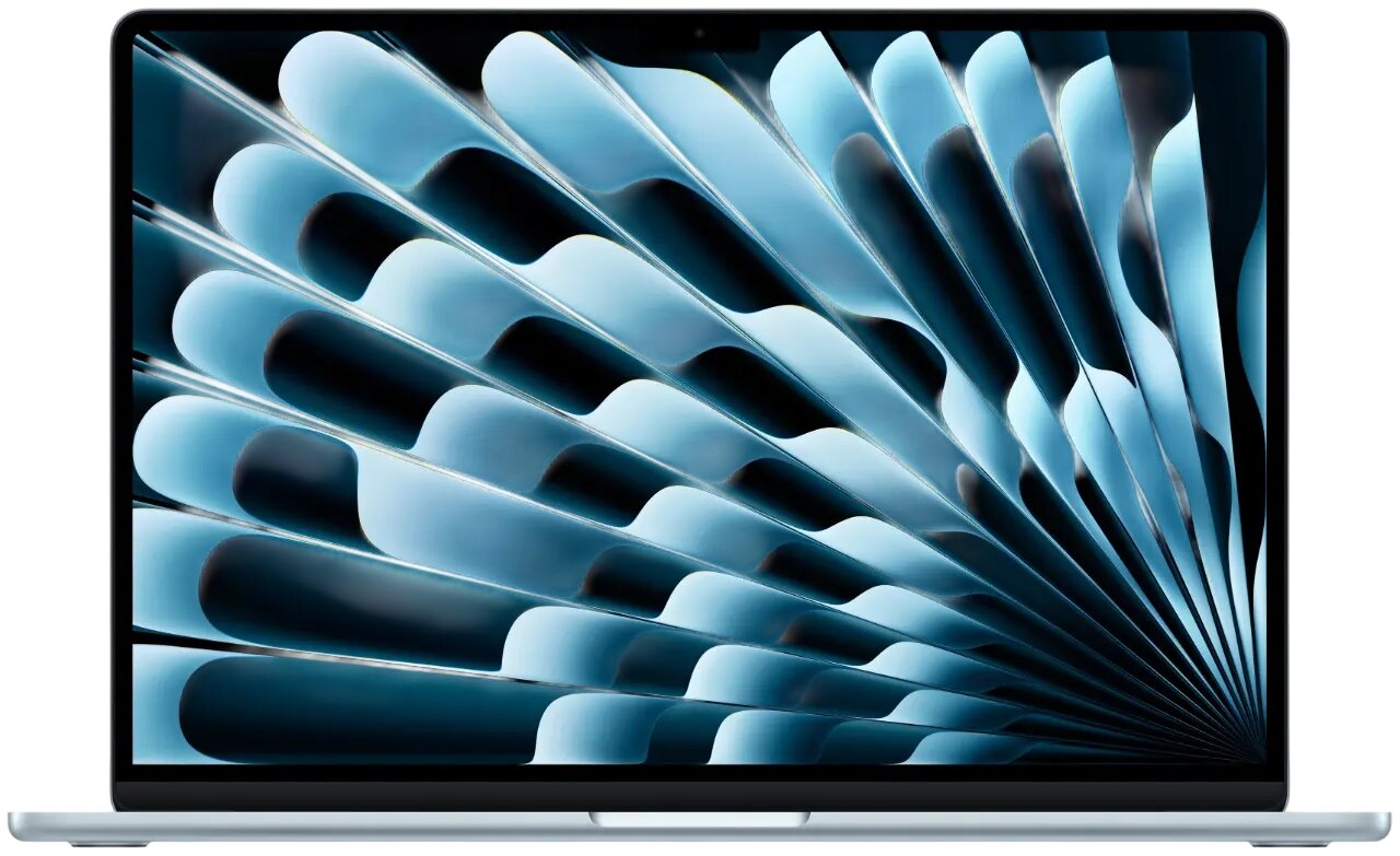 Ноутбук Apple MacBook Air 13 M5 (10 CPU, 8 GPU), 12 Мп, 60 Гц, 16/512Gb, Sky Blue MDHH4