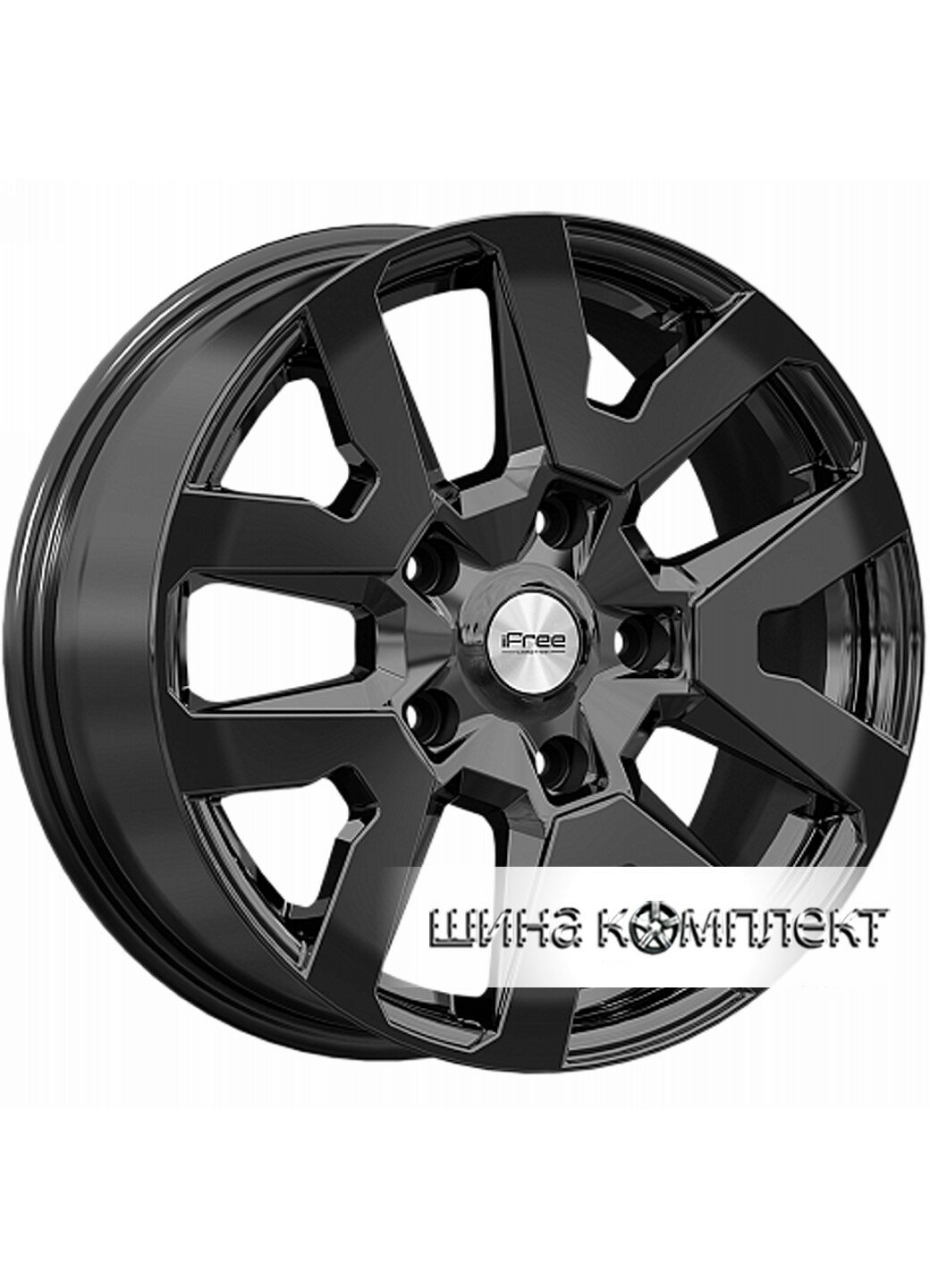 Колесный диск iFree Original Трикстер (Niva) (КС1170) 7x17 5x139,7 ET40 98 Черный