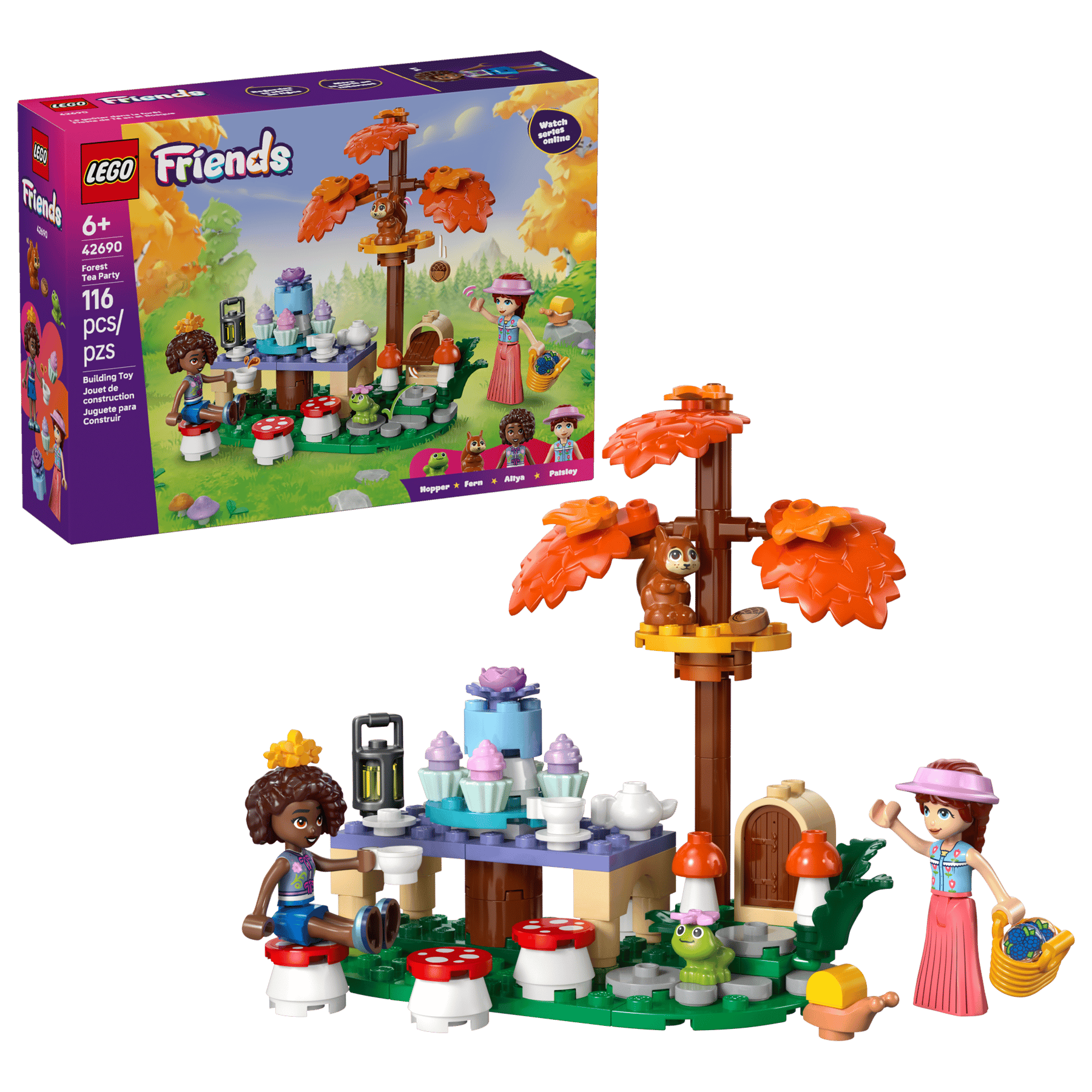 Конструктор LEGO Friends 42690 Лесное чаепитие, 6+, 116 дет.