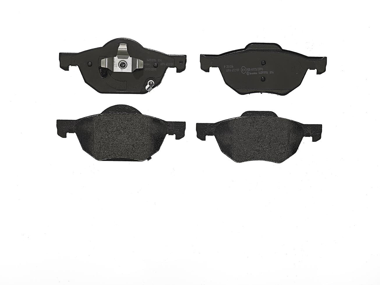 Колодки тормозные передние BREMBO P28036