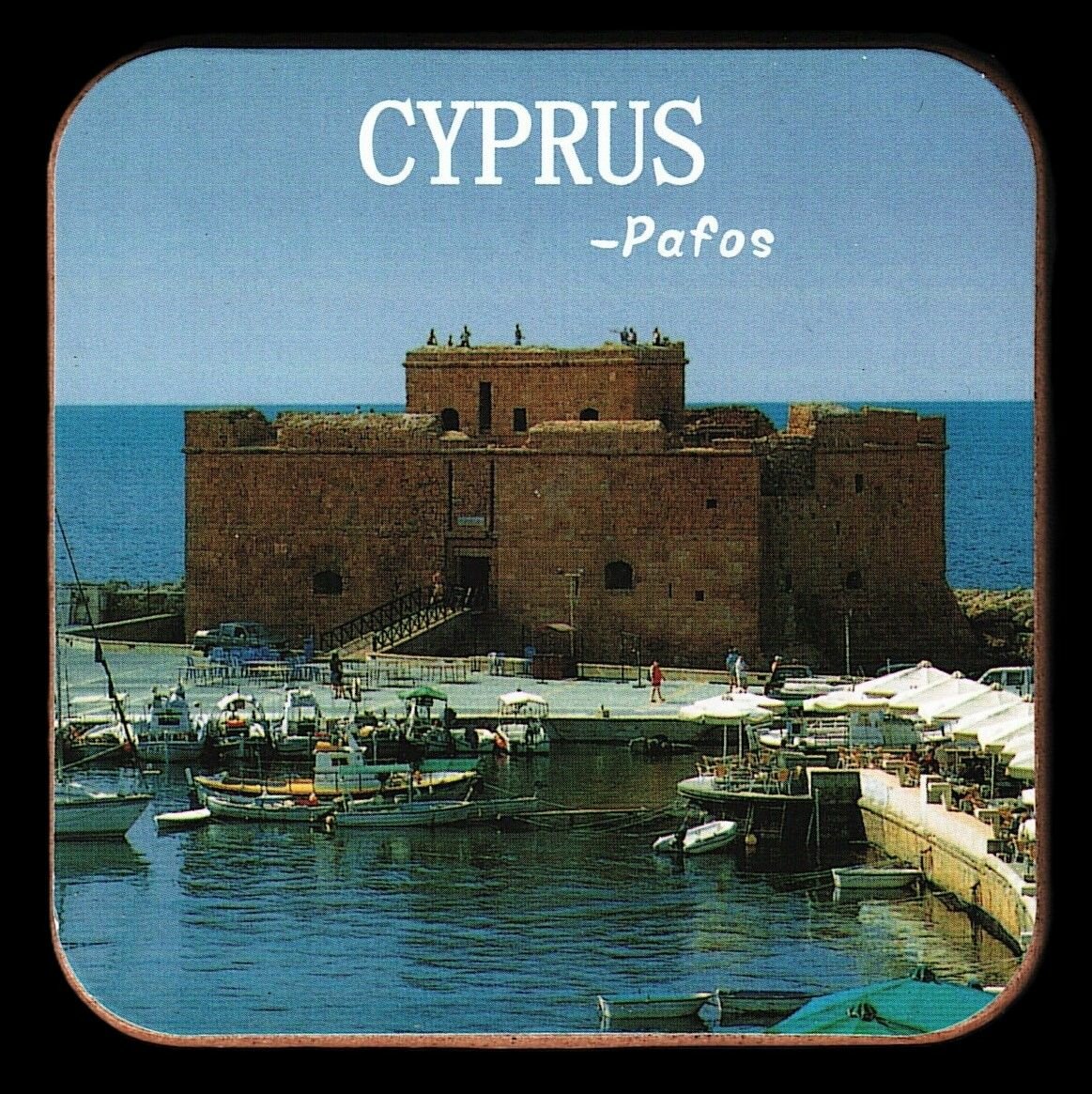 Бирдекель (костер) Pafos Cyprus (подставка под пивной бокал)