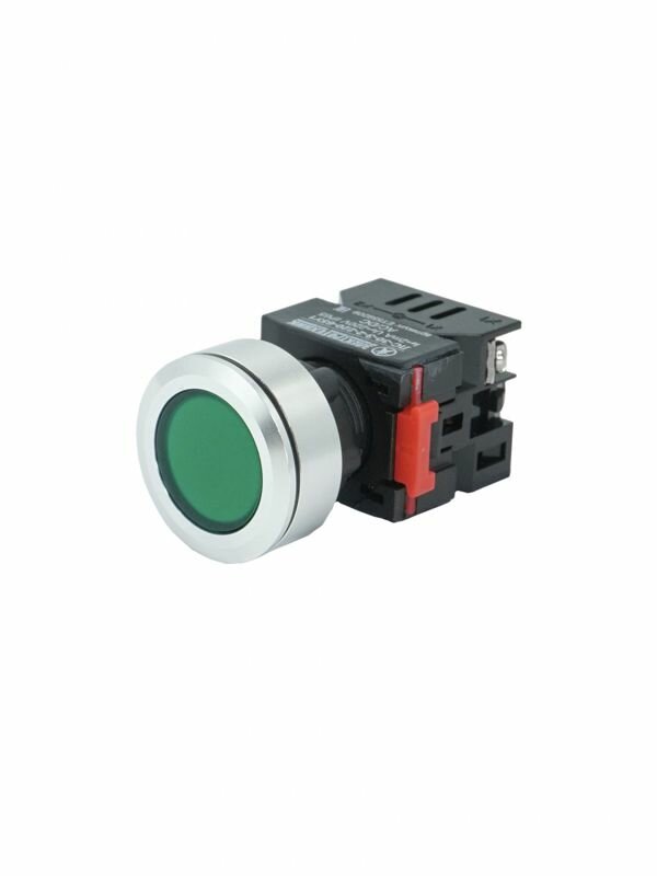 Лампа индикаторная ЛС-30-З-2-24-65У1 светодиодная матрица d30мм 24В AC/DC IP65 зел. Электротехник ET016979