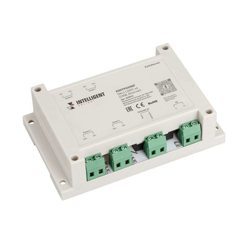 Контроллер INTELLIGENT DALI-LOGIC-x4 230В Etherne IARL Arlight 025512