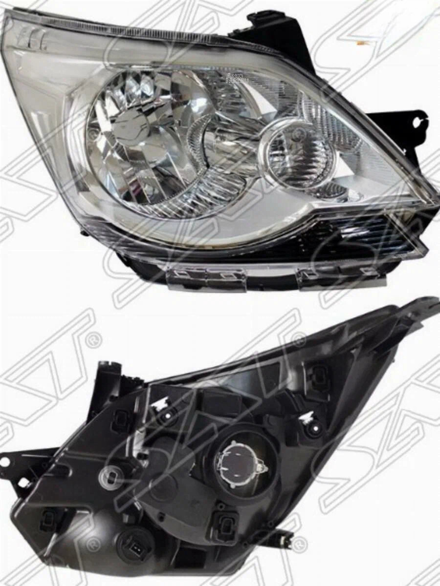 Фара SAT ST-235-1127R-LD Chevrolet Cobalt 13-, Ravon R4 16-20 справа, Ручная регулировка