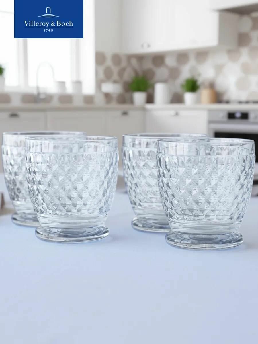 Набор стаканов для воды 330 мл, 4 шт, Boston, Villeroy & Boch, Хрустальное стекло