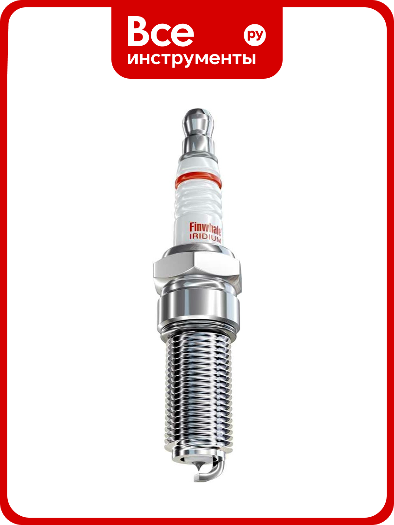 Свеча зажигания IRIDIUM C-MAX/Focus II/Mondeo IV/S-MAX WA6/C30/VOLVO S40 II/FINWHALE FSI118, иридиевый электрод