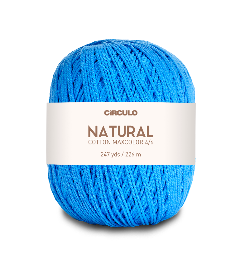 Пряжа CiRCULO NATURAL MAXCOLOR 6, 100% хлопок, 200гр. 226м, цвет 2500