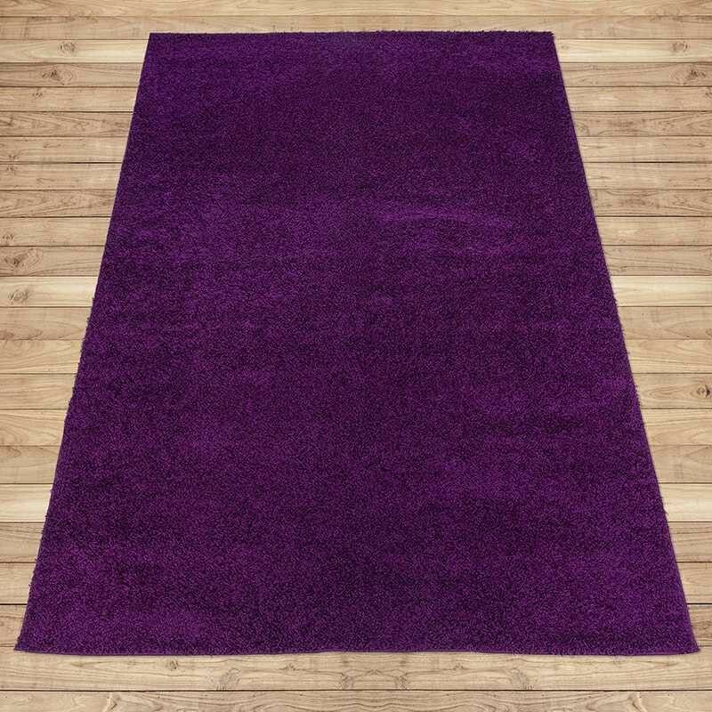 Ковер STAR CARPET 42000-49711, шегги, фиолетовый, 80 см x 120 см