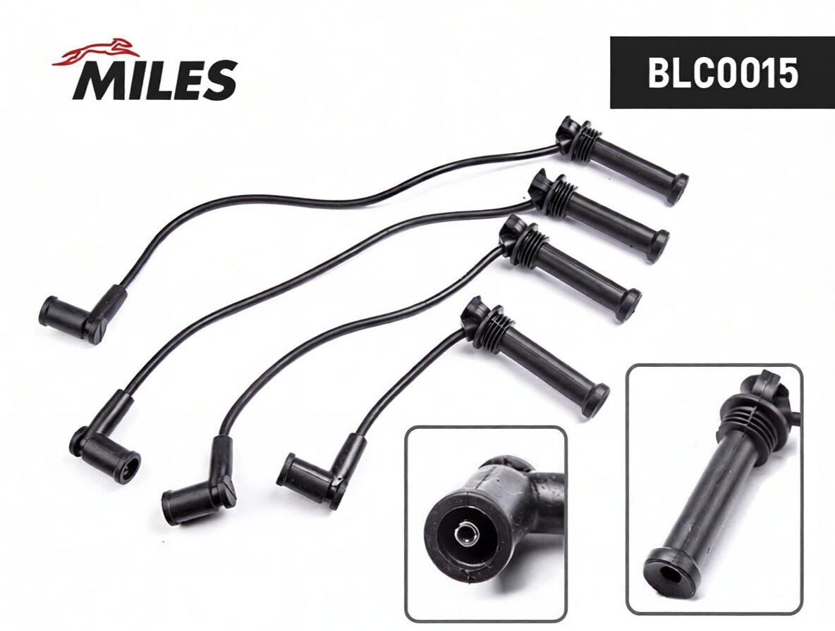 Провода зажигания высоковольтные FORD FOCUS 1.4-2.0 BLC0015 Miles арт. BLC0015