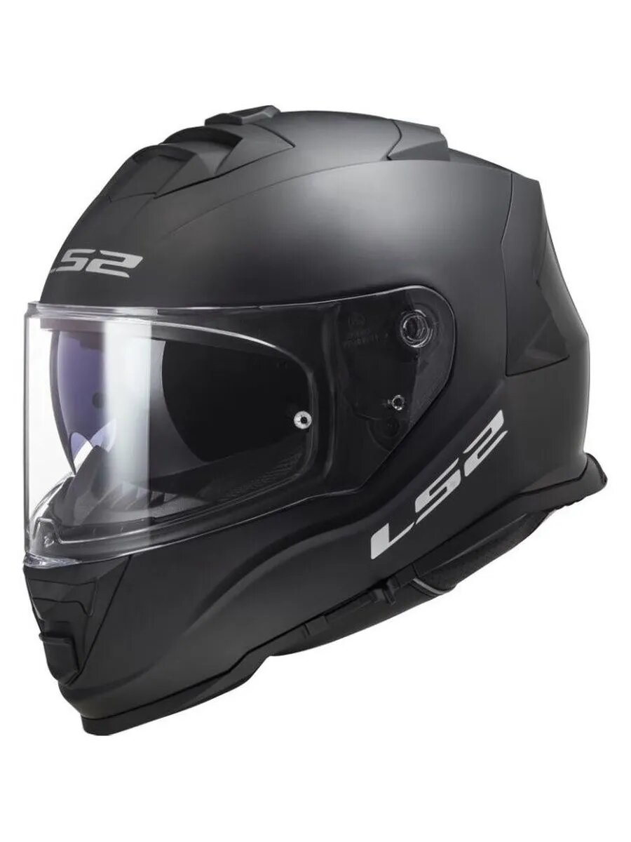 Мотошлем LS2 FF800 STORM II SOLID черный матовый, 2XL