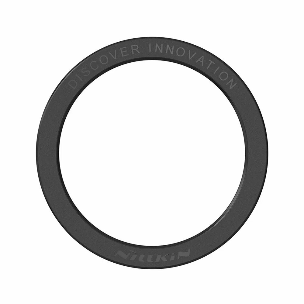 Подставка для телефона, Кольцо Nillkin с магнитом для беспроводной зарядки iPhone - черное