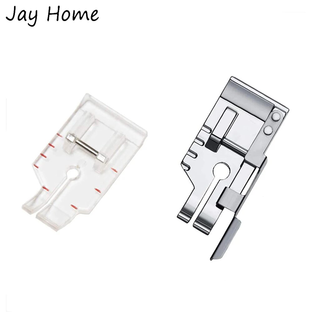 2 шт, прижимная лапка для квилтинга JAY HOME 1/4 дюйма Серый, 3