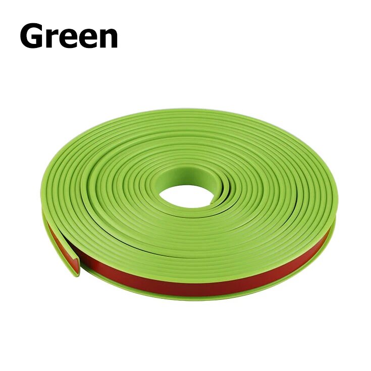1/5 метра, 9 ~ 36 мм, U-образная кромка, лента для кромок Зеленый, Width 18mm, Green, Length 1Meter