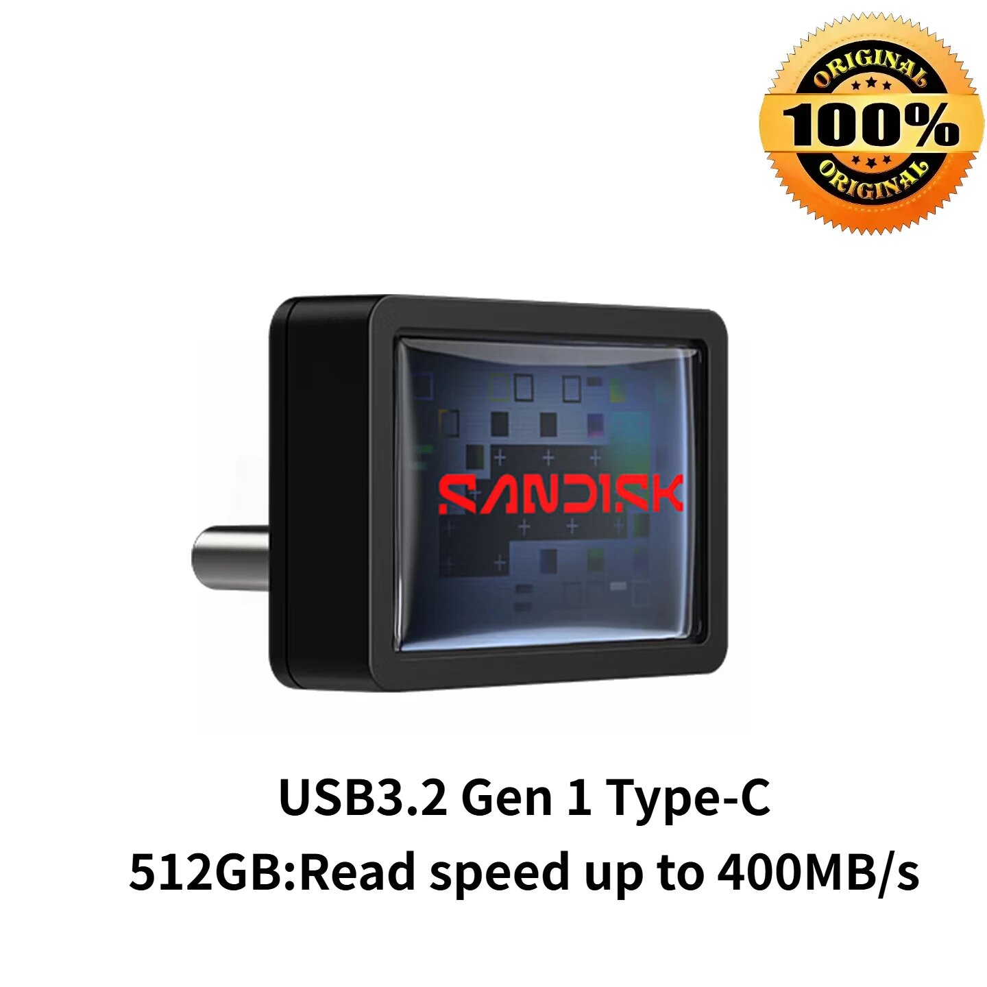 SanDisk флешка 512GB USB 3.2 Type-C