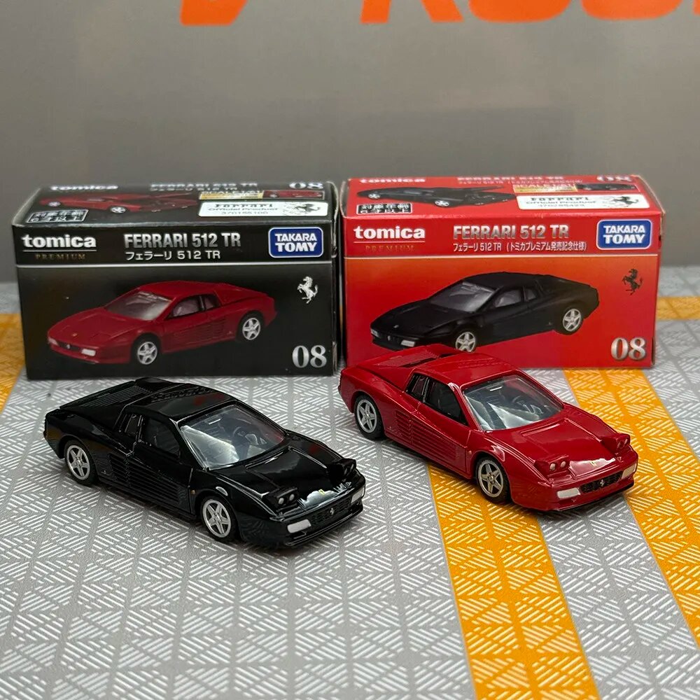 Tomica Ferrari 512TR 1:64, 2шт, цвет: 2pcs