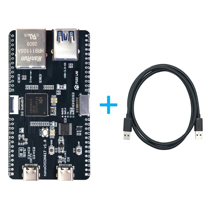 Развивающая плата nanoCH32H417, Board USB A Cable