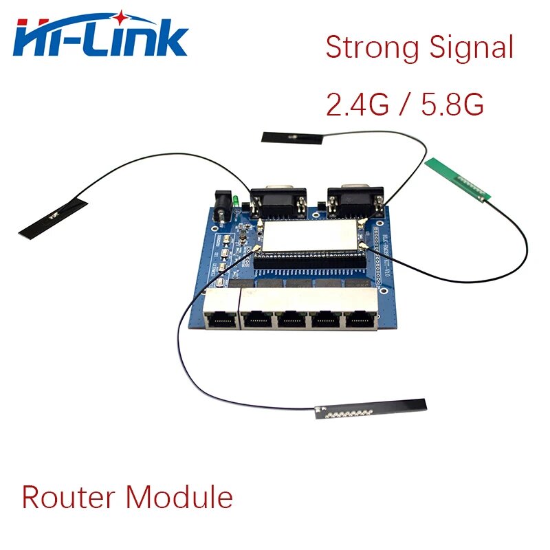Bibikoo HLK-RM28E Wi-Fi модуль с 4 антеннами connector